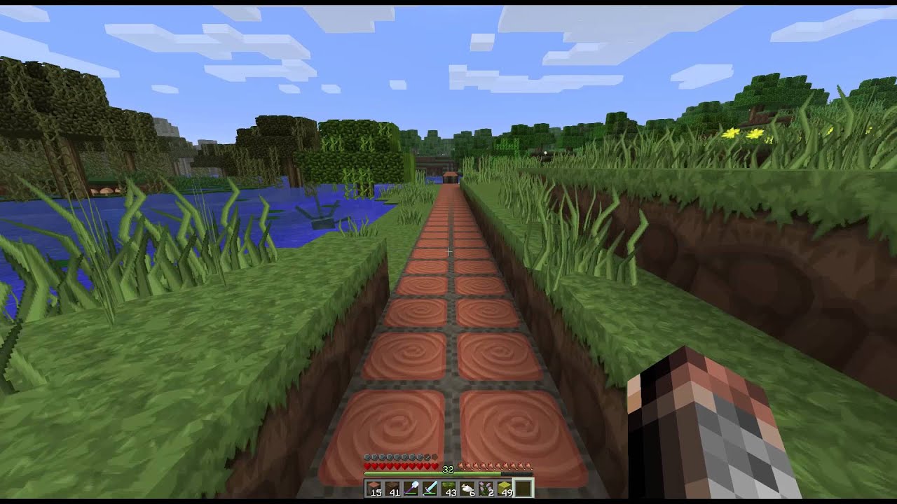 Minecraft #188 (German/Deutsch) (FullHD) Wege sind bald fertig - YouTube