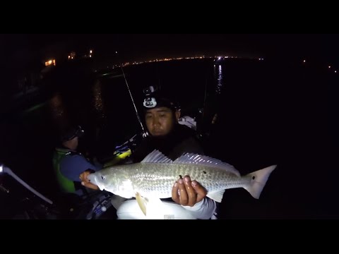Kayak Fishing Texas: Live Croaker Slump Buster - YouTube