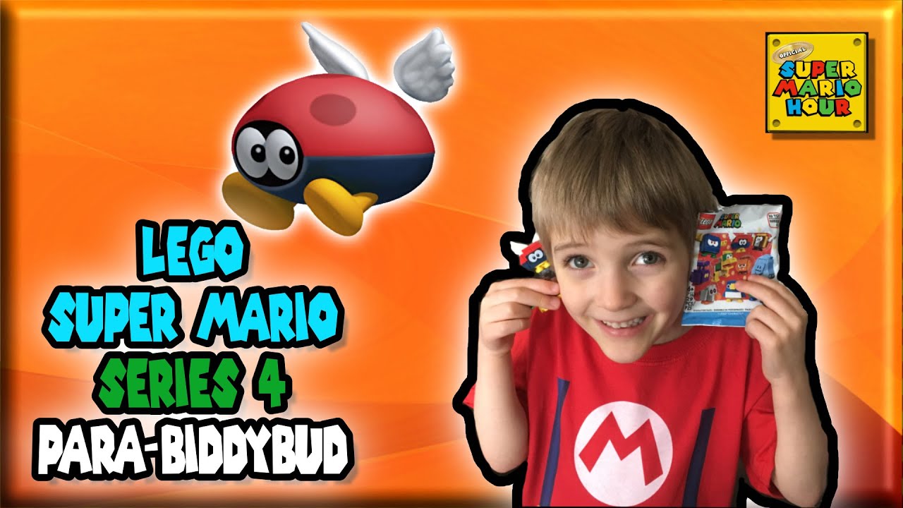 LEGO SUPER MARIO - PARA-BIDDYBUD - A MARIO KID MINI BUILD - SERIES 4 ...