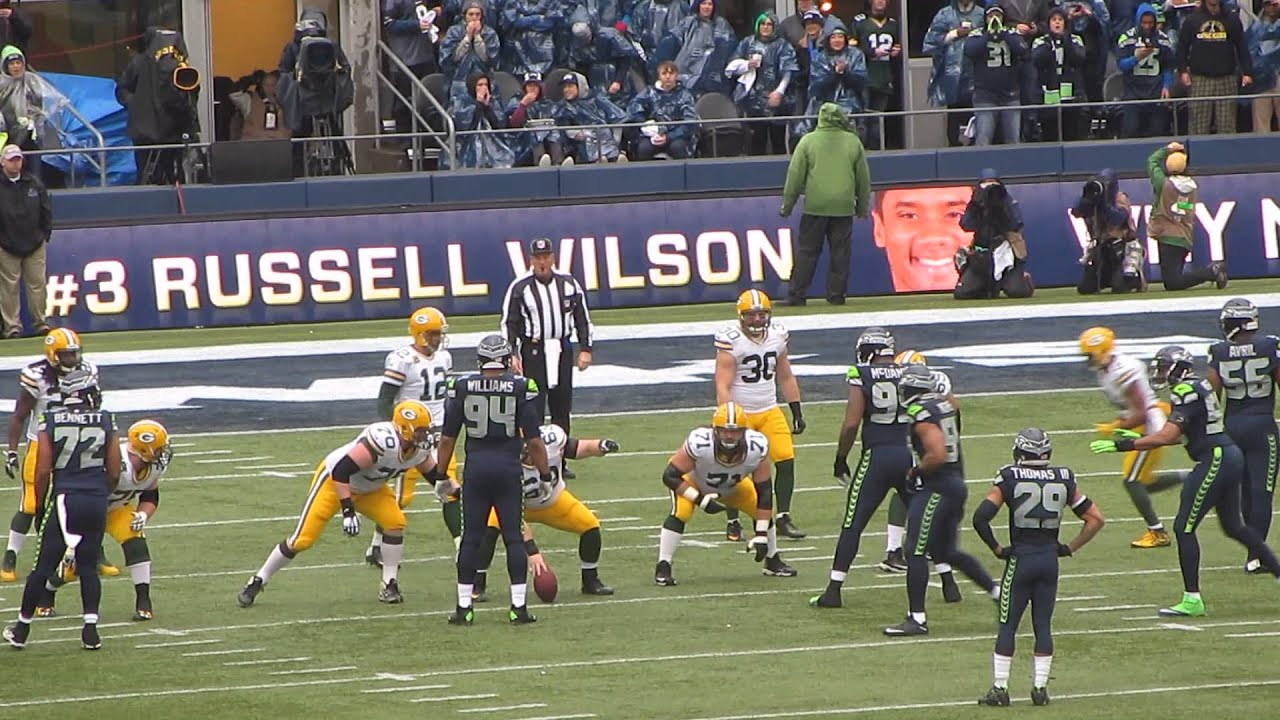 SEAHAWKS vs Cheese in the NFCC 2015 12TH MAN FLAG [Paul Allen] - YouTube