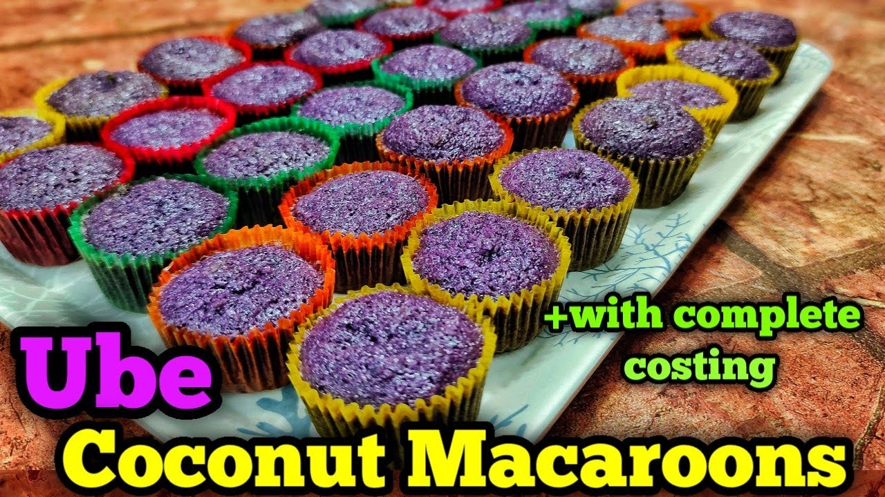 Ube Coconut Macaroons - YouTube
