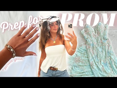 PREP FOR SENIOR PROM || hair, nails, tanning, pilates, etc!!