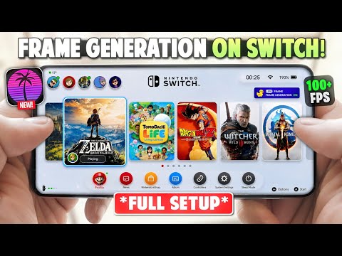 🤯 Finally! Frame Generation on Eden Nintendo Switch Emulator Android | Play Switch Games at 60+ FPS