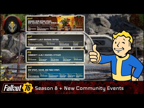 FALLOUT 76 | Season 8 Features & New Community Calendar. - YouTube