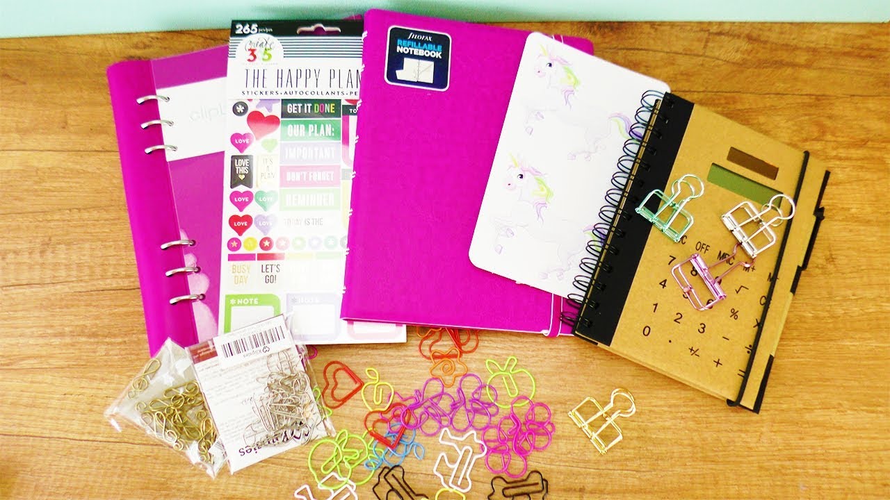 Back to school HAUL Amazon 60€ | Filofax Kalender, Planner, Notizbuch ...