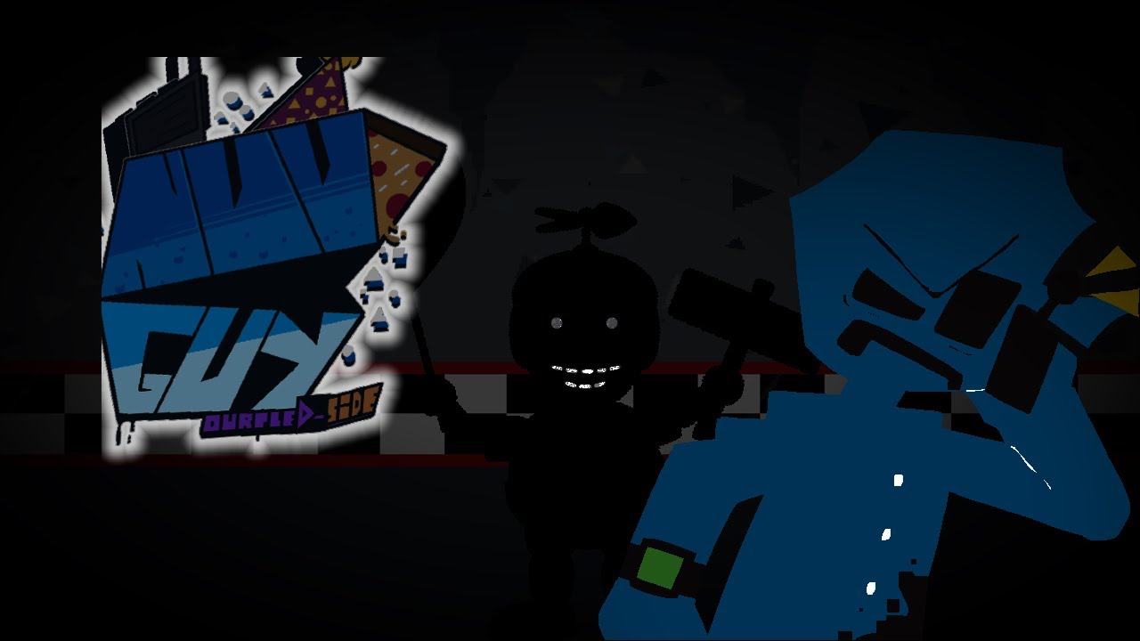 Friday Night Funkin Ourple Guy D-Sides | Vs Nuu guy (FNF Mod) - YouTube