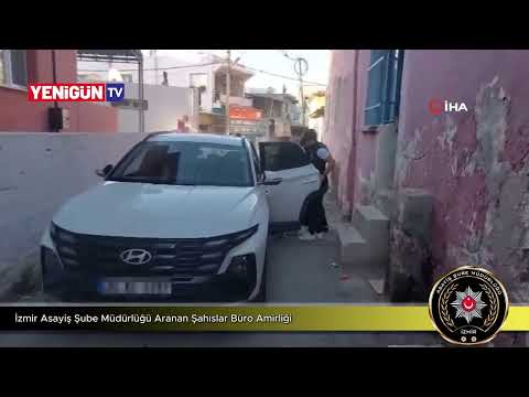 İzmir'de aranan şahıslara yönelik dev operasyon