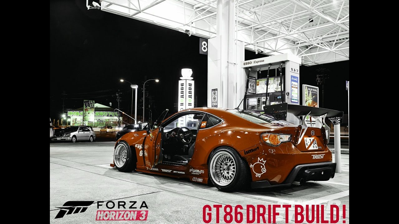Forza Horizon 3- Toyota GT86 Drift Build! - YouTube