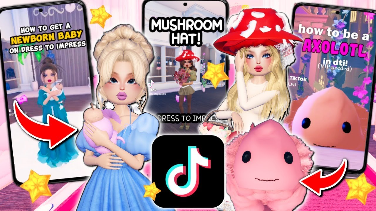 Testing Viral Tiktok Outfit Hacks In Dress To Impress Youtube