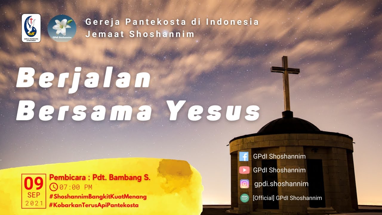 Renungan Rohani Shoshannim - Kamis, 09 September 2021 - YouTube