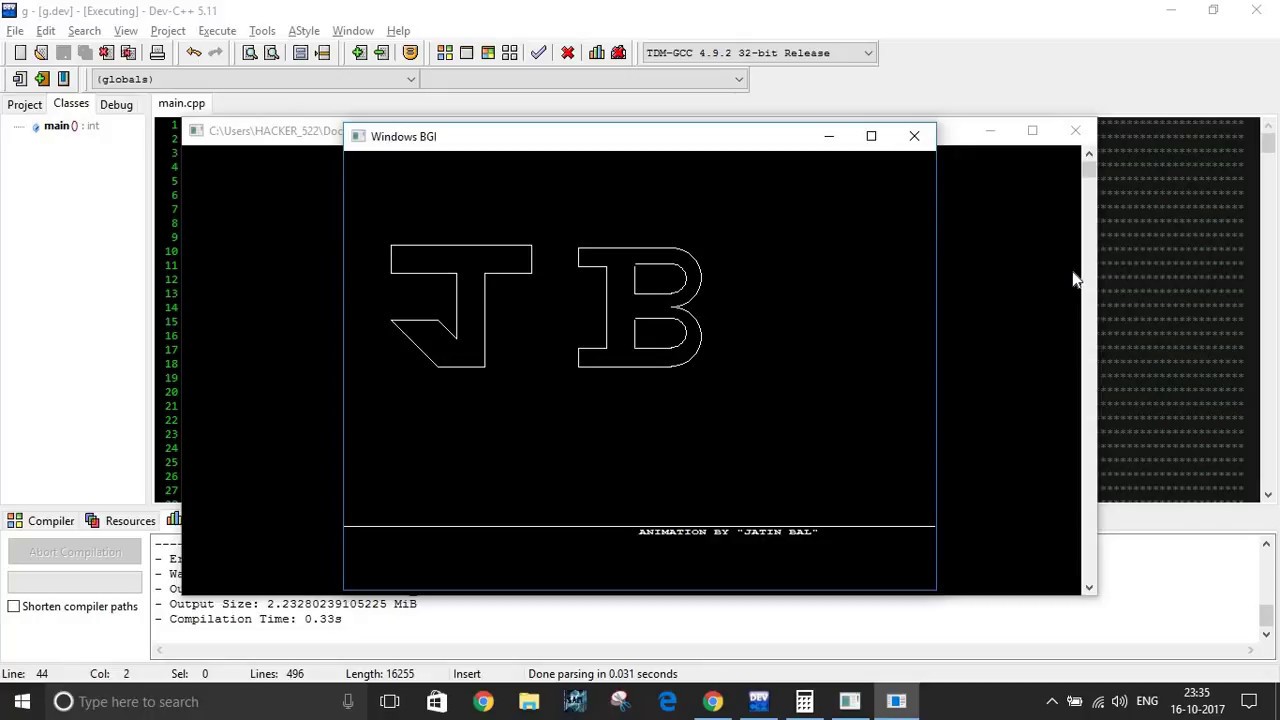 C++ | Simple Animation - YouTube