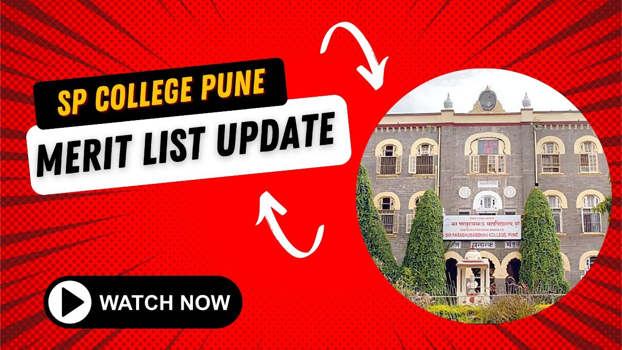 SP College Pune Merit List Update - YouTube