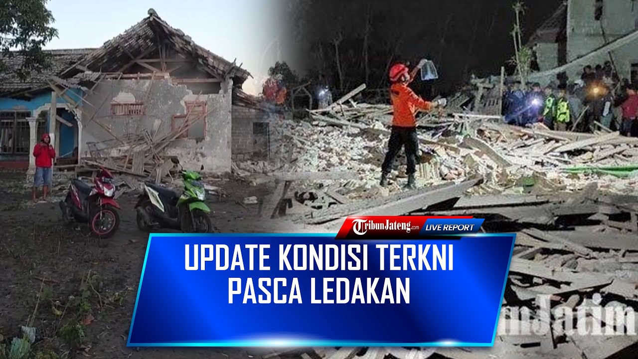 🔴 Update Kondisi Terkni Pasca Ledakan di Blitar Akibatkan 4 Orang ...