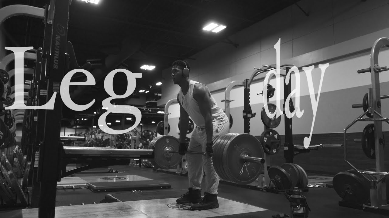 Heavy Leg Day . No Talking. Just Work. - YouTube
