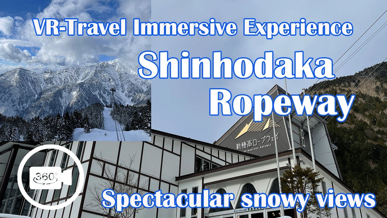 Spectacular snowy views Shinhodaka-Ropeway in Hida Takayama Hirayu ...