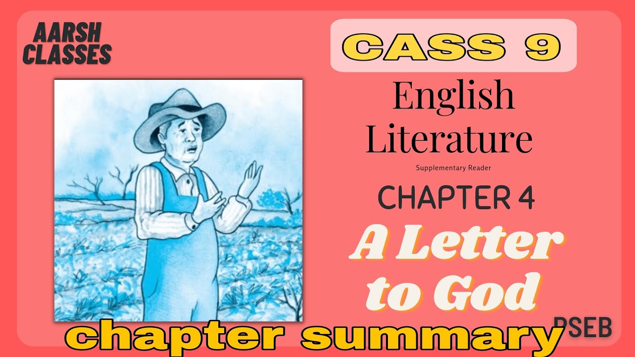 Class 9 PSEB English literature(Supplementary Reader)- A Letter to God ...