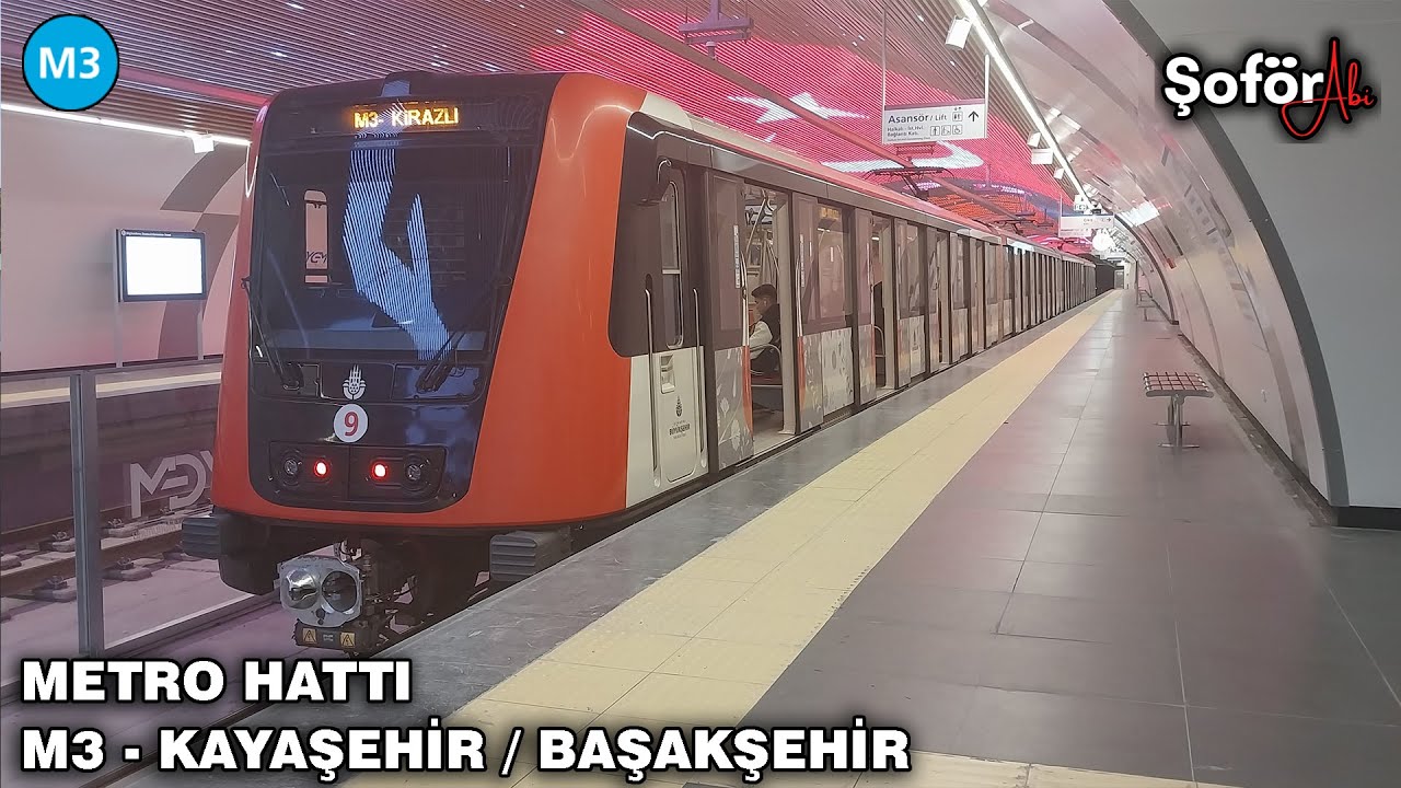 M3 BAŞAKŞEHİR - KAYAŞEHİR METRO HATTI ARASI SEHAYAT - YouTube