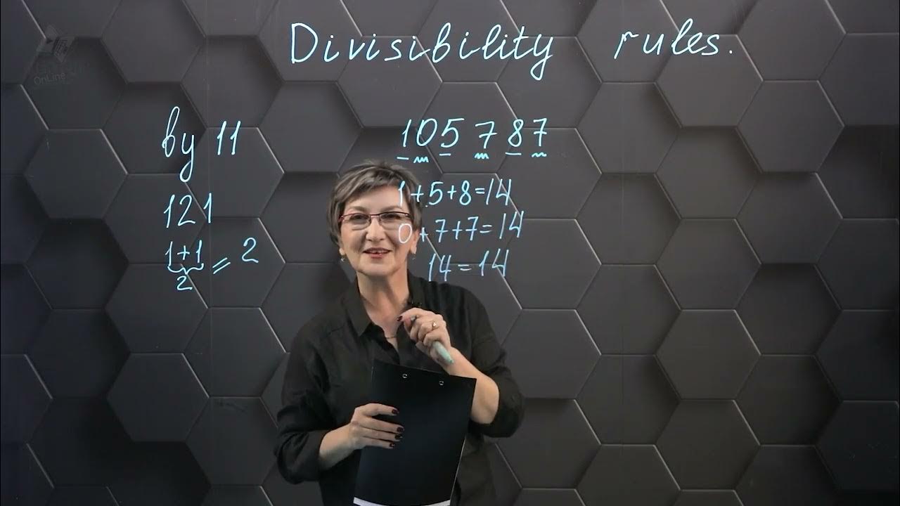 Divisibility rules. Part 5. - YouTube