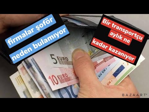 #tır Transport Şoförü Aylık Ne Kadar Kazanıyor #Firmalar Neden Şoför Bulamıyor￼