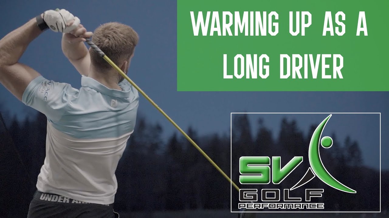 Golf Long Drive Warm Up Session | Henry Woodman - YouTube