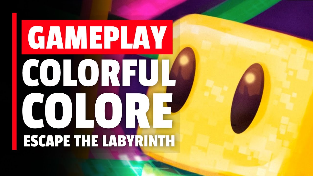 Colorful Colore Gameplay on the Nintendo Switch - YouTube