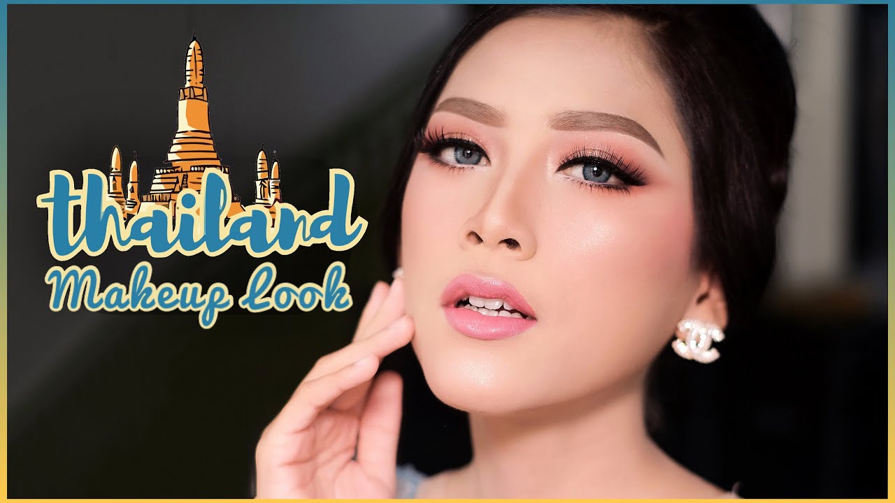 TUTORIAL THAILAND MAKEUP LOOK - UNTUK PEMULA (SUPER MUDAH) - YouTube