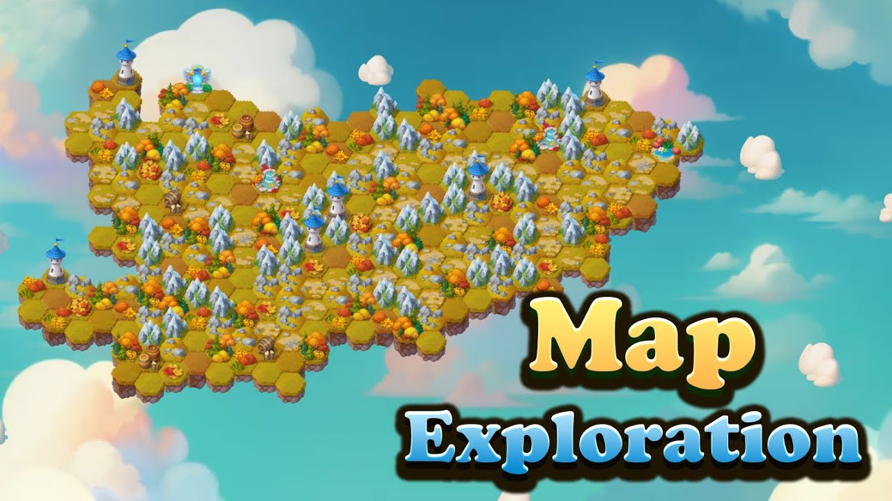 Hero Wars October Map Exploration - YouTube