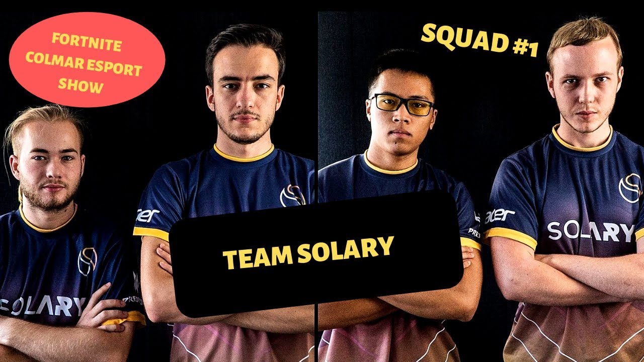 Colmar ESPORT Show Fortnite TEAM SOLARY - YouTube