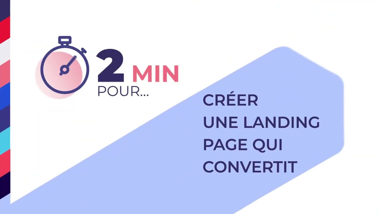2 min. pour… créer une landing page qui convertit - YouTube
