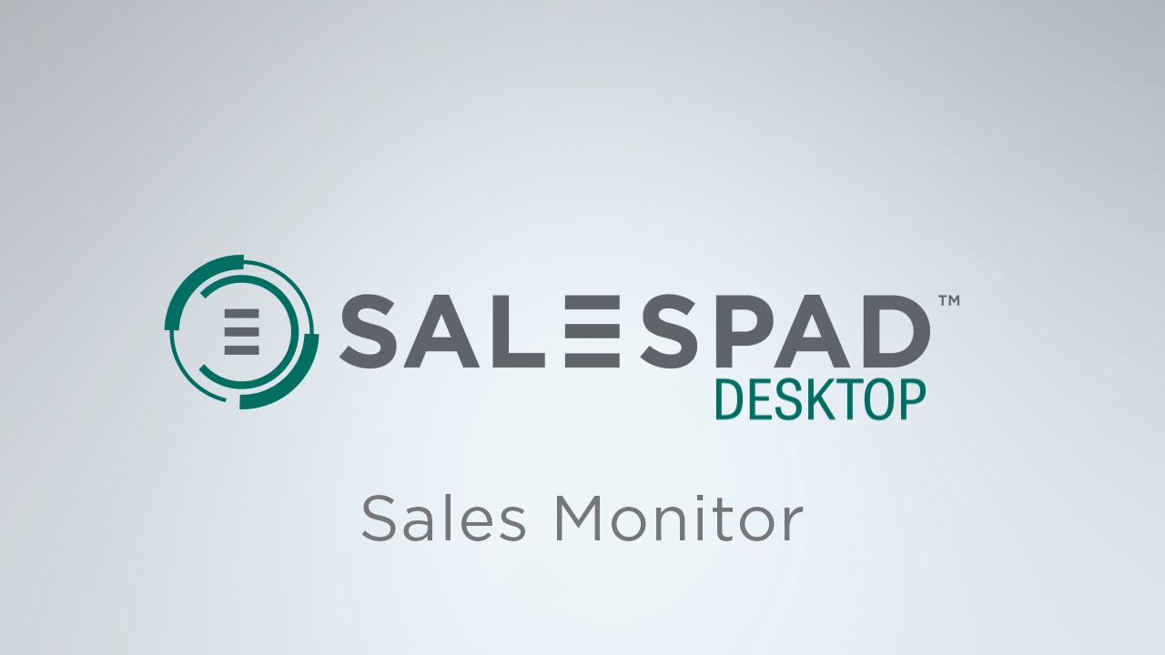 Sales Monitor | SalesPad Desktop - YouTube