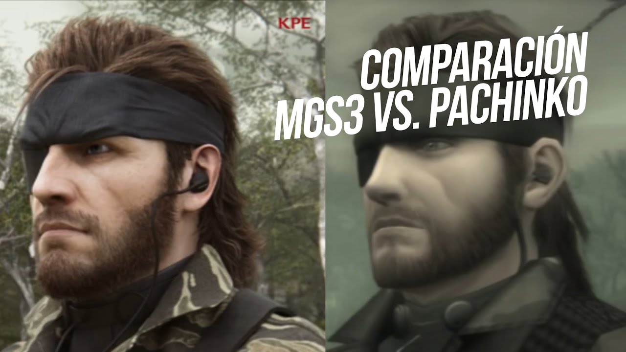 Comparación de Metal Gear Solid 3 VS. PACHINKO - YouTube
