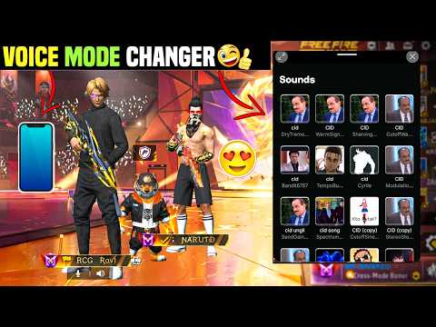 How To Change Voice In Free Fire Voice Changer App For Android 2026