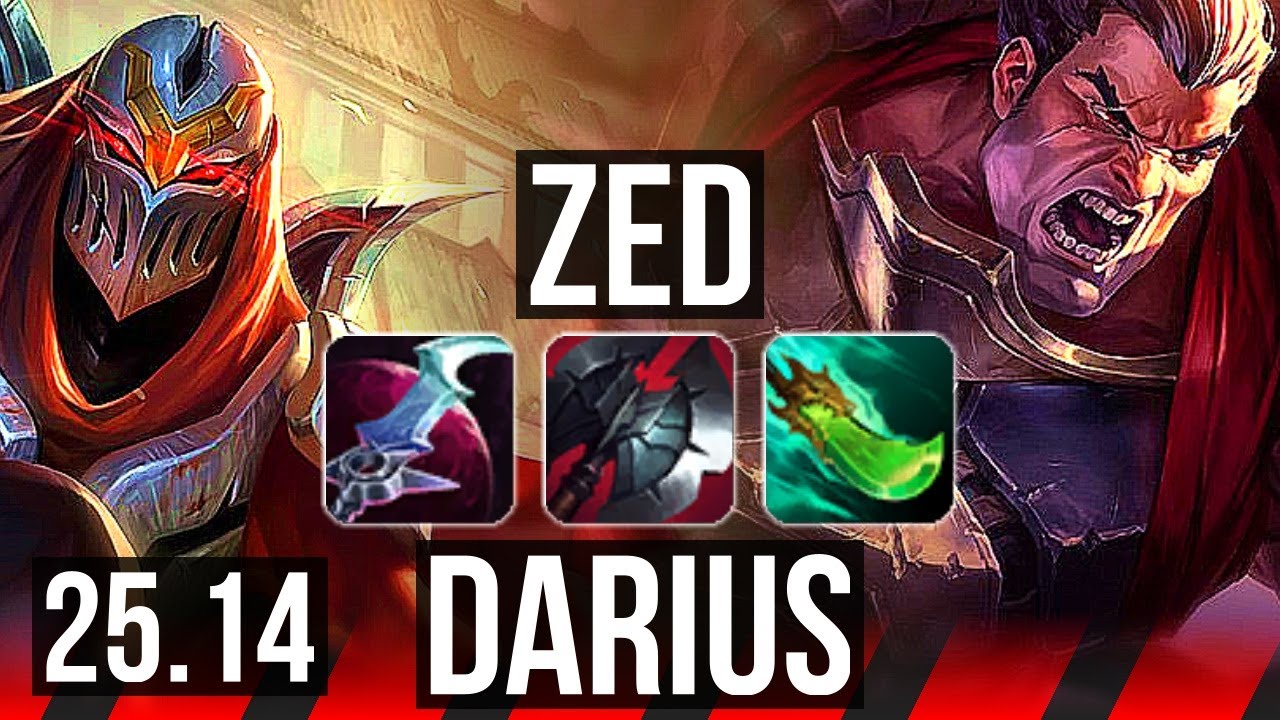 ZED vs DARIUS (TOP) | 11/3/13, Dominating | EUW Diamond | 25.14 - YouTube