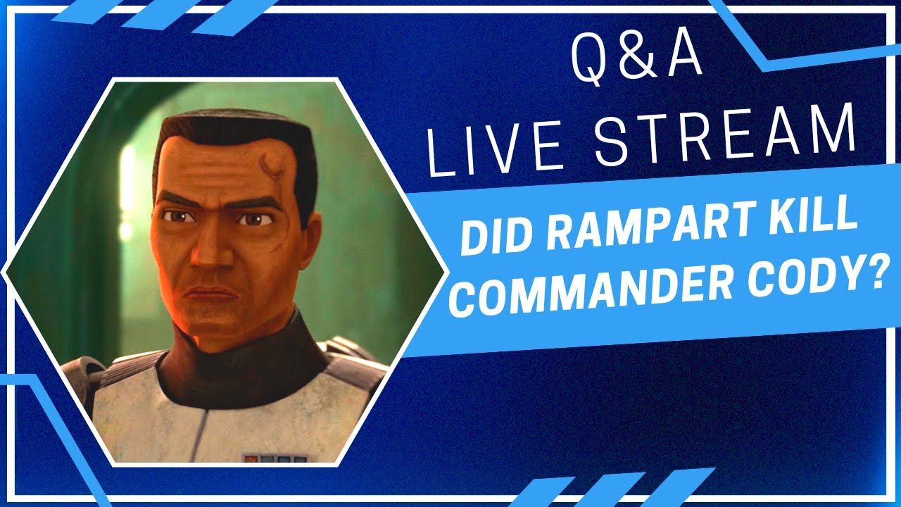 Was COMMANDER CODY Killed By Vice Admiral Rampart? | Star Wars ...