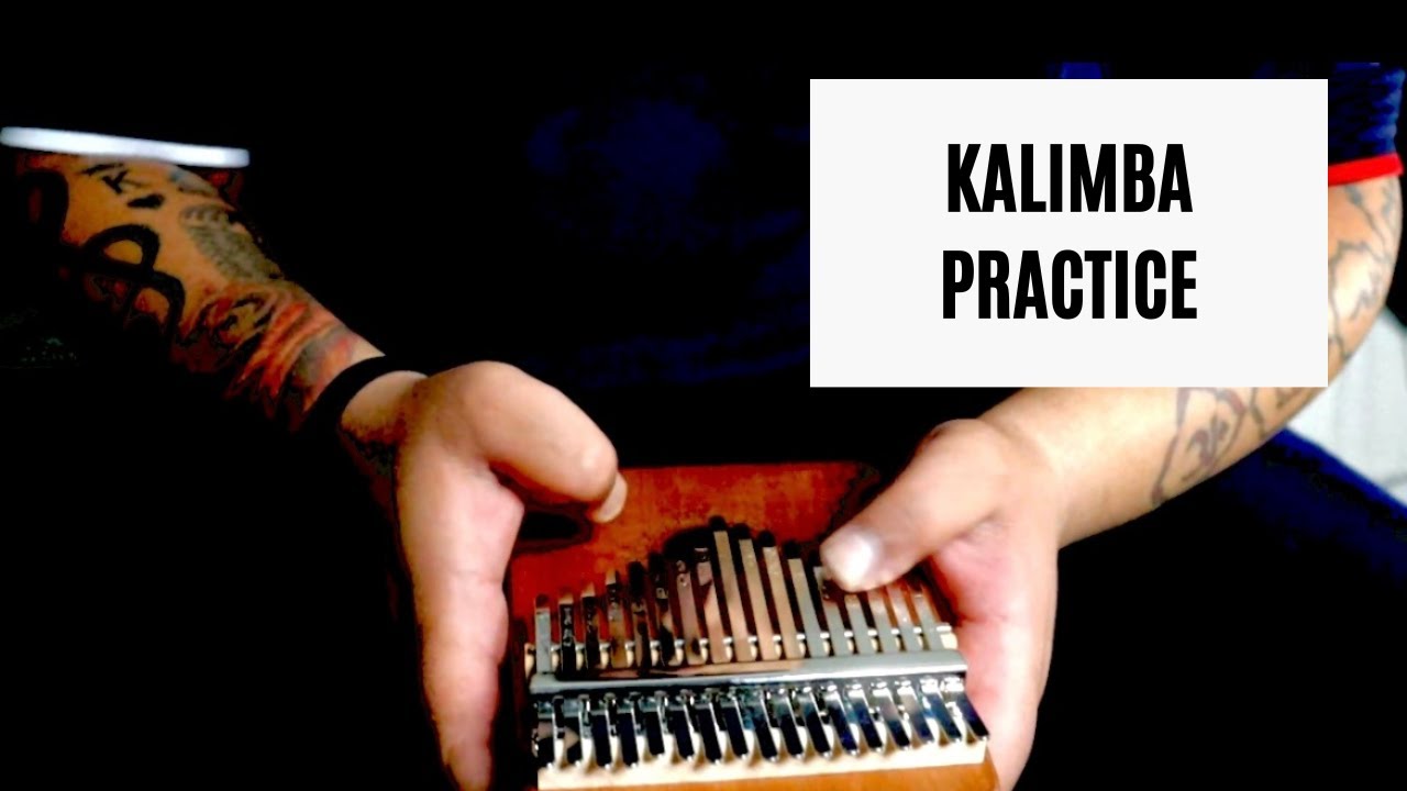 Learning 📚 the Kalimba 🎹 - Thumb Piano Practice - YouTube