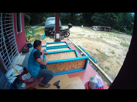 Anuar Projects : rak barang diy besi biru - YouTube
