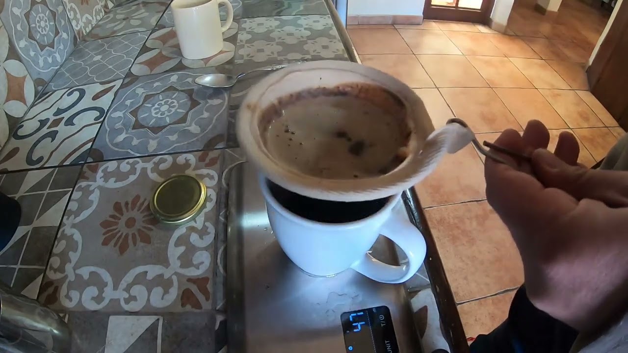 Cómo hacer café con filtro de tela (o talega) - YouTube