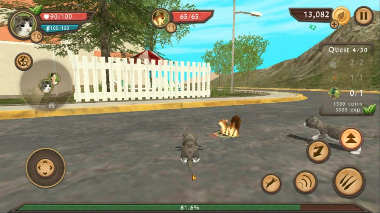 Cat Sim Online: Play with Cats Android Gameplay Ep-10 3D world! - YouTube