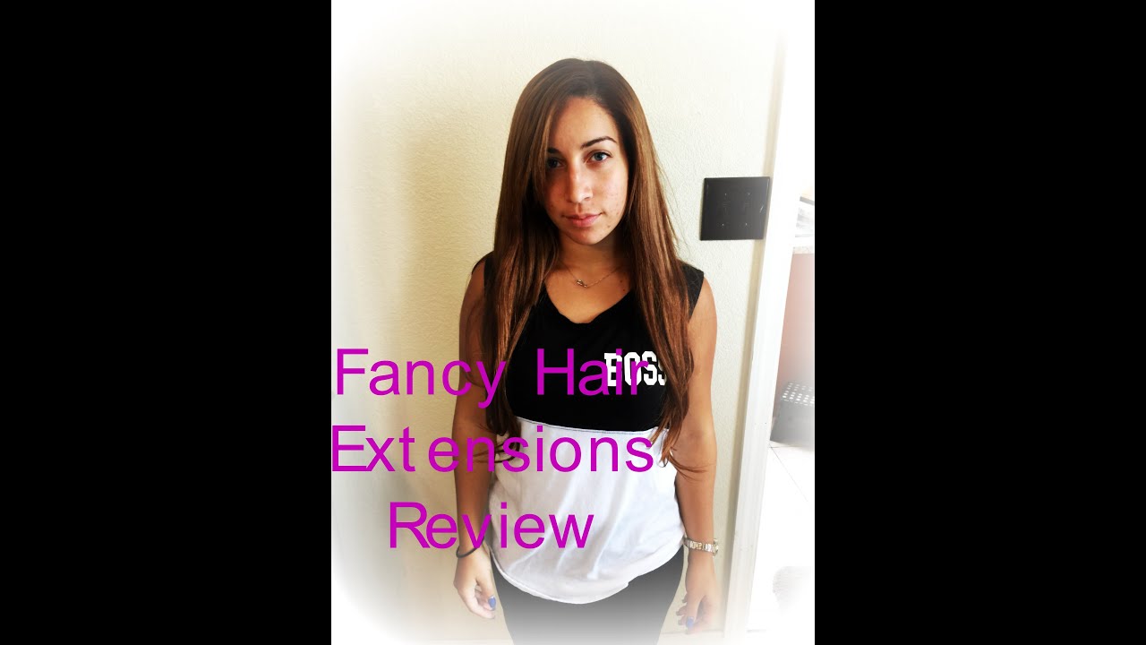 My Fancy Hair Extensions Review - YouTube