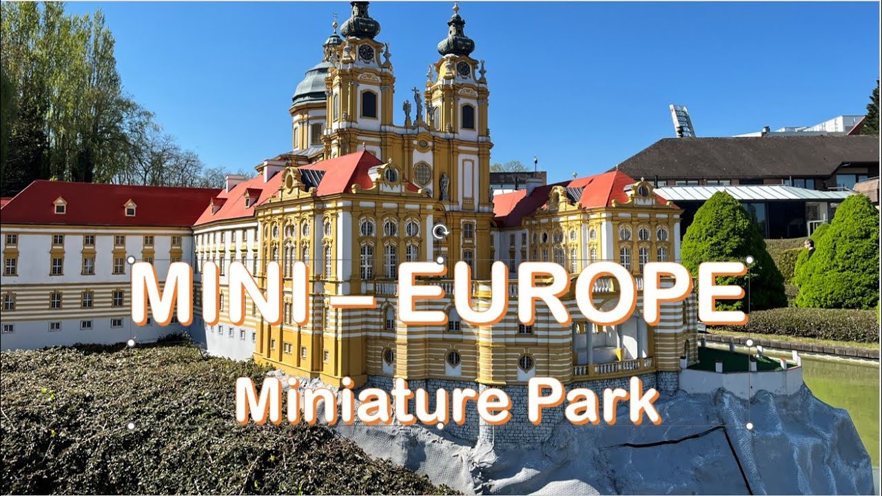 MINI EUROPE Miniature Park Tour -4K || Brussels 🇧🇪 | পুরো ইউরোপ ঘুরলাম ...