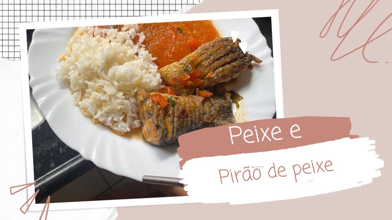 Fiz a Receita de Peixe do Seu Marcelino Colatino| Pirão de Peixe ...