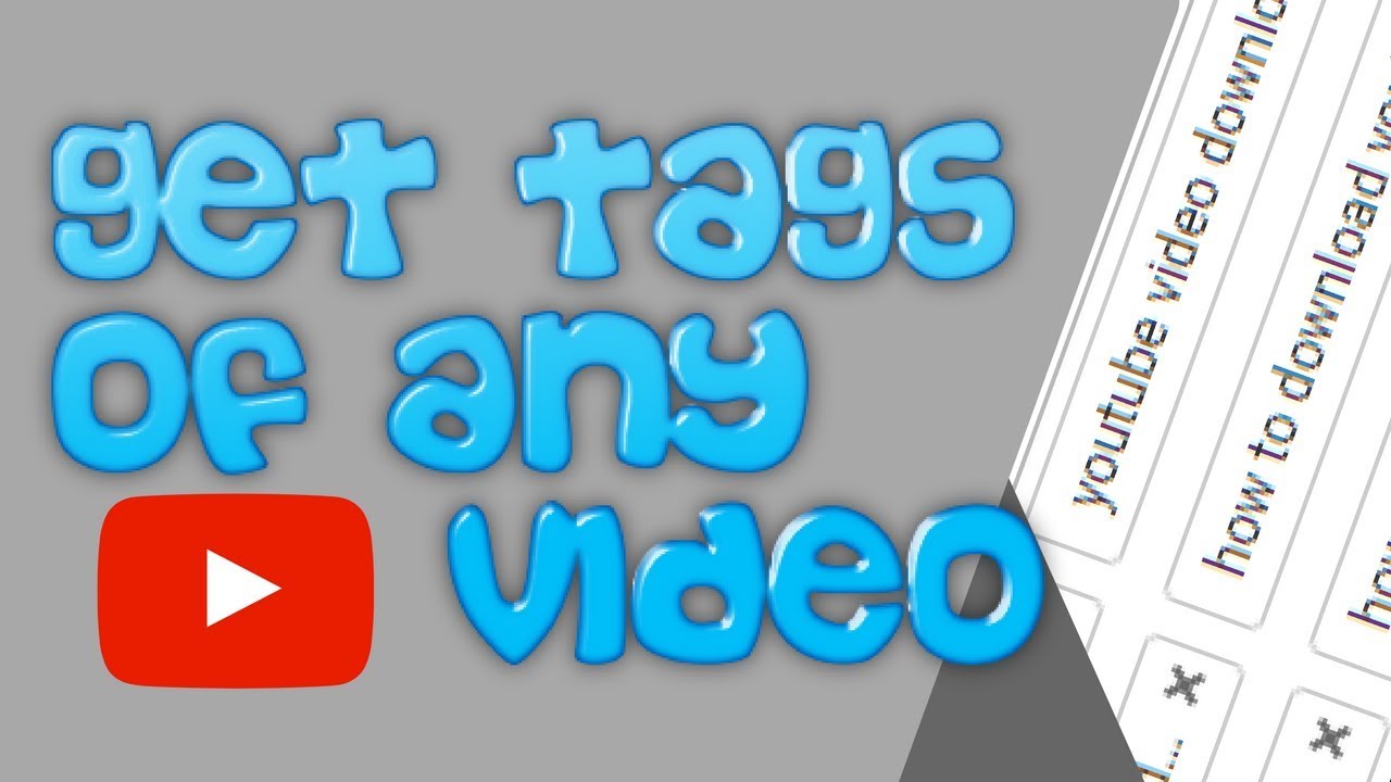 How To Get Tags Of Any YouTube Video | FREE | NO DOWNLOAD | 2017 #webtrix - YouTube