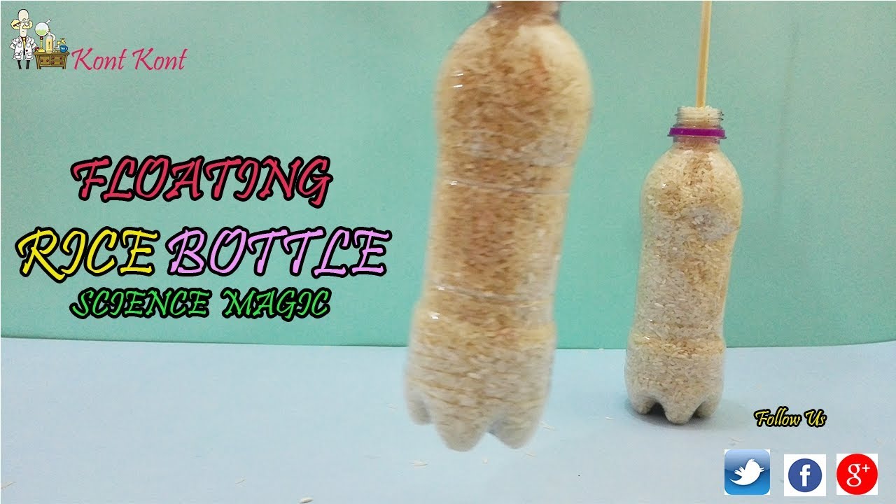 FLOATING RICE BOTTLE WITH STICK - YouTube