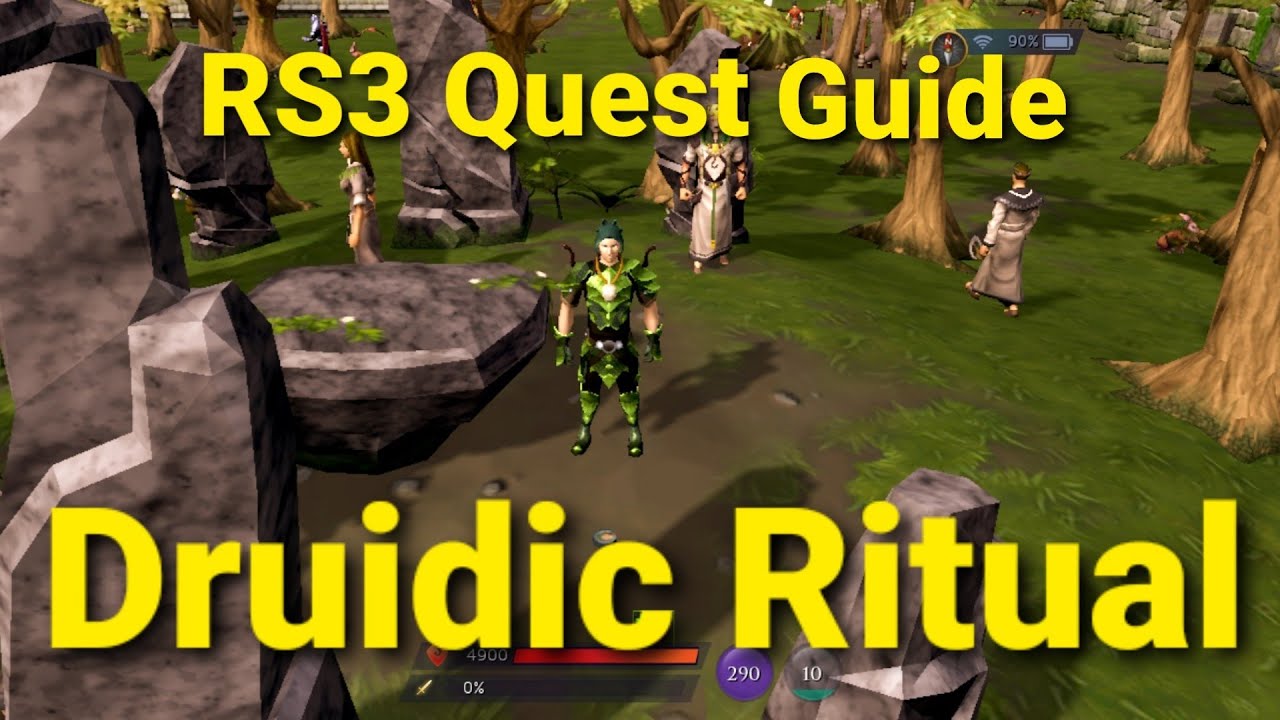 RS3: Druidic Ritual Quest Guide - YouTube
