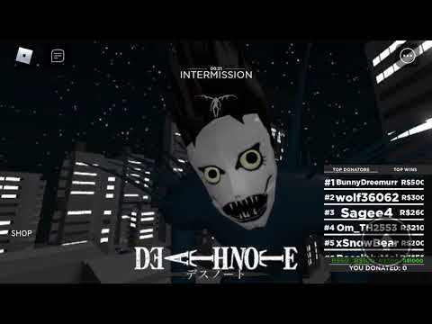 (New)Death Note in Roblox (Gameplay) - YouTube