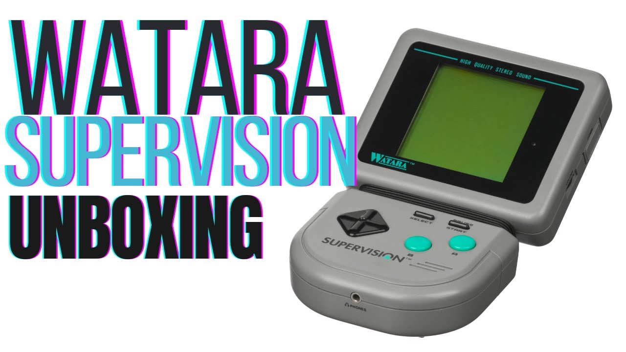 UNBOXING WATARA SUPERVISION DE 1992 NUEVA. - YouTube