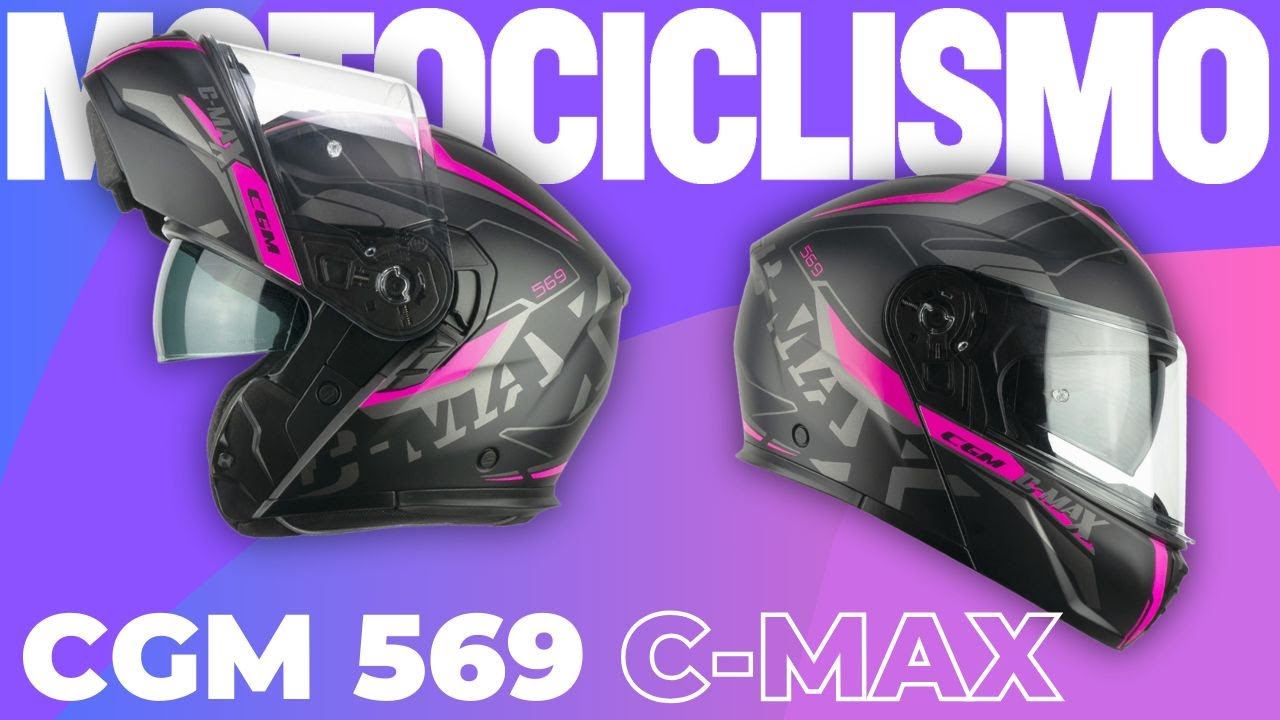 CGM 569 C-MAX il casco modulare da meno di 200 euro! - YouTube