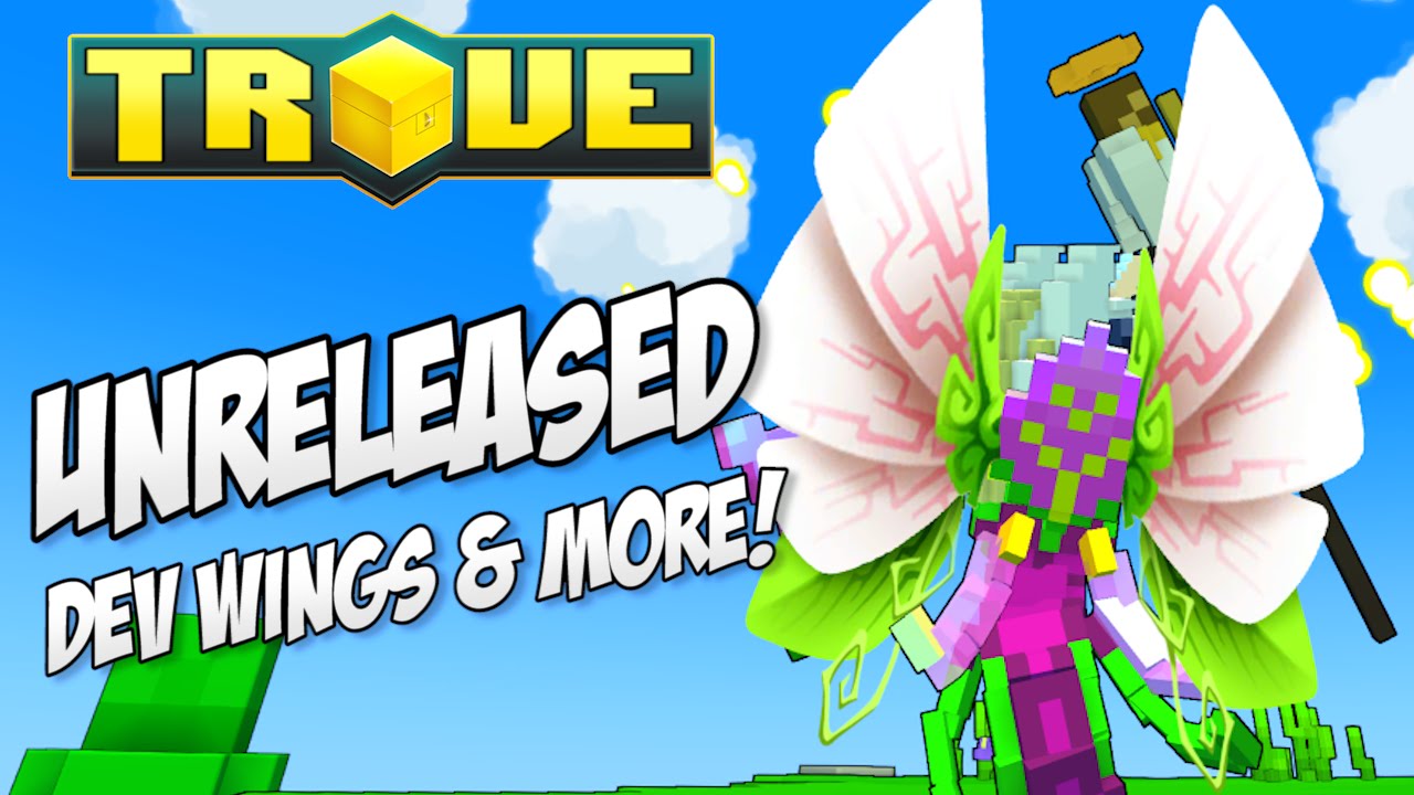 UNRELEASED DEV WINGS & MORE! - Trove Wing Mod Highlight - YouTube