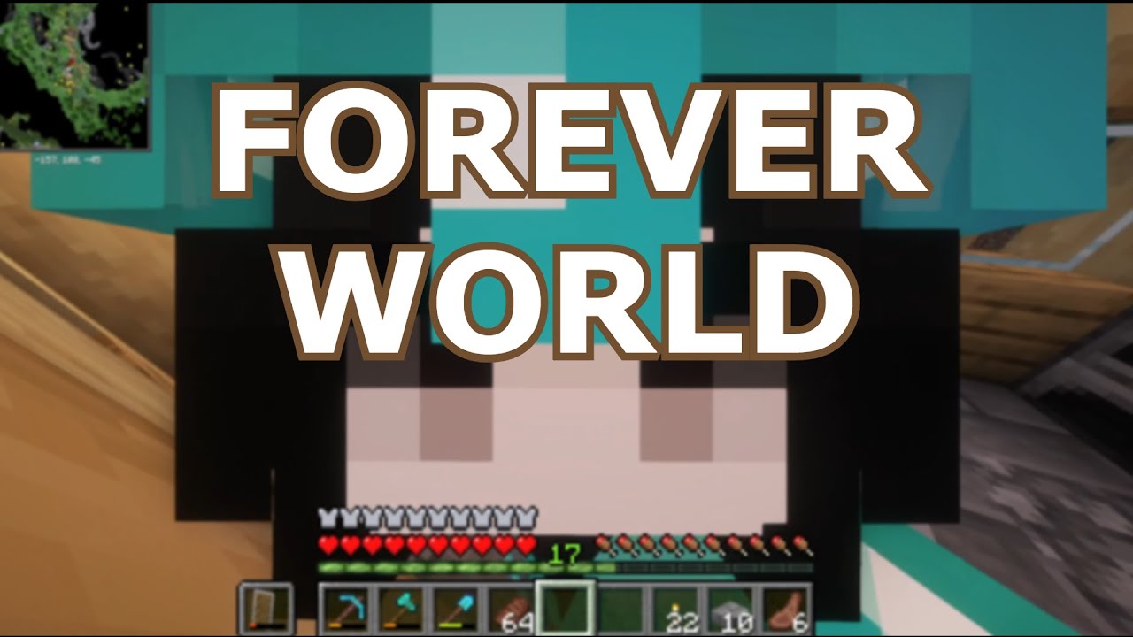 I Started A Minecraft Forever World - YouTube