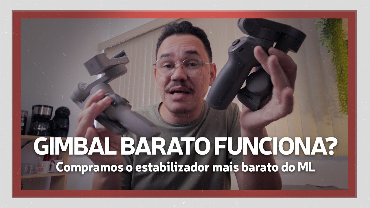 O gimbal mais barato do Mercadolivre, é bom? - YouTube